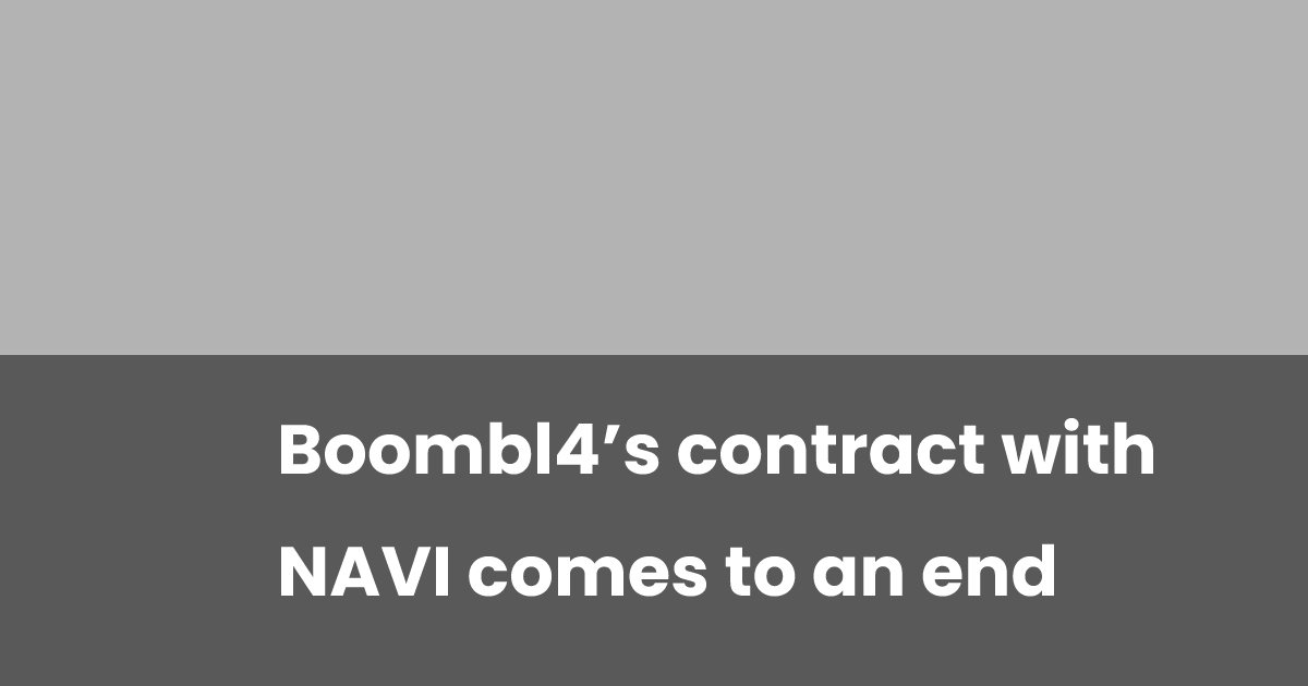 Boombl4’s contract with NAVI comes to an end | esports.gg