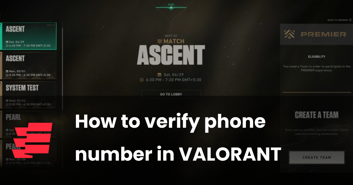 How to verify phone number in VALORANT | esports.gg