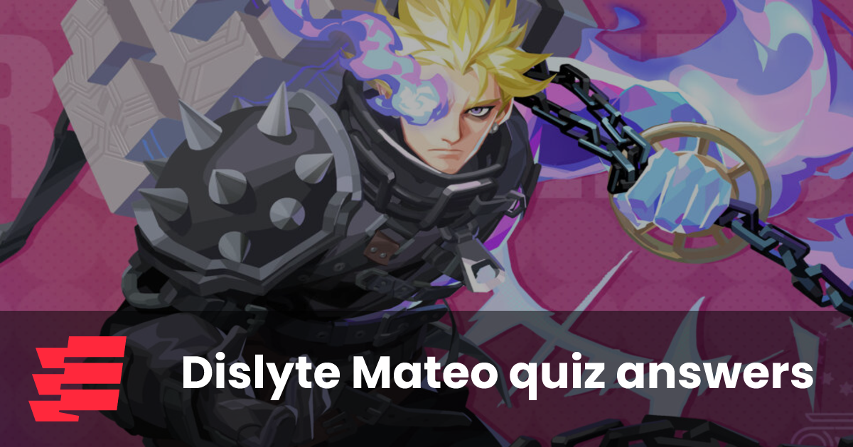 Dislyte Mateo quiz answers | esports.gg