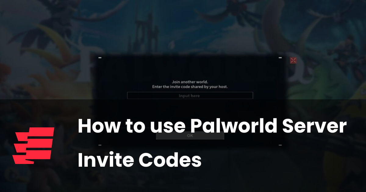How to use Palworld Server Invite Codes | esports.gg