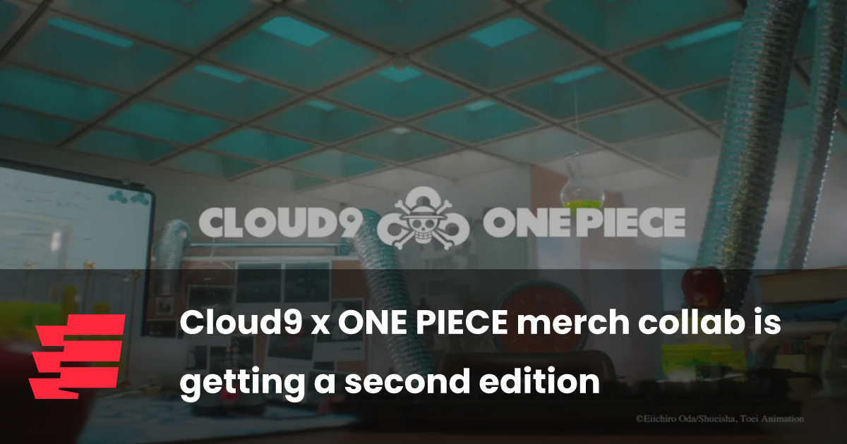 Cloud9 x ONE PIECE merch collab is getting a second edition | esports.gg